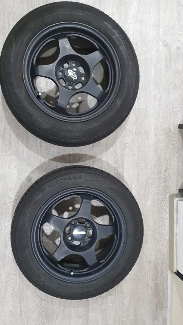 Rota rims 185/60/15, Car Accessories, Tyres & Rims on Carousell