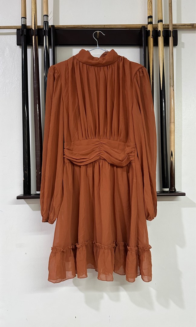 (s) Rust Colored Dress, Women's Fashion, Dresses & Sets, Dresses on ...