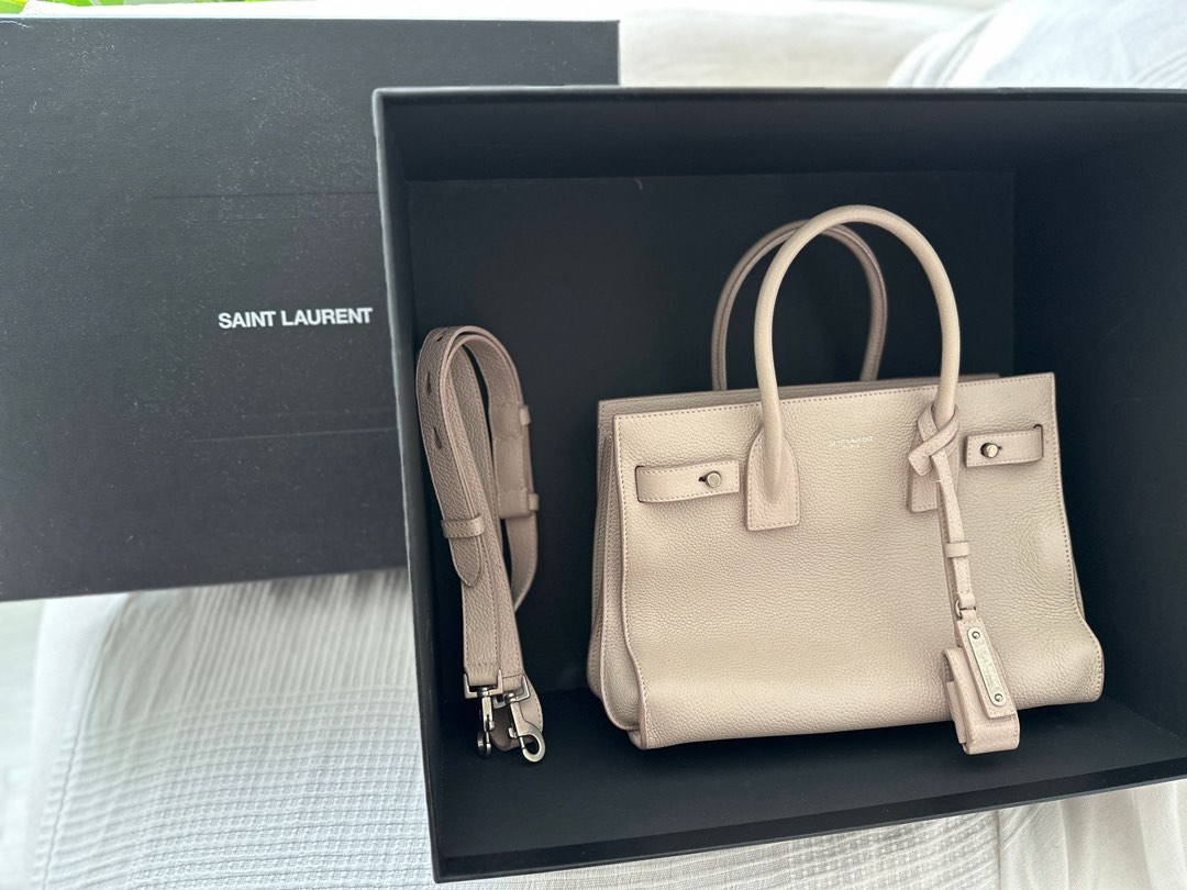 Saint Laurent YSL Sac De Jour Nano, Luxury, Bags & Wallets on Carousell