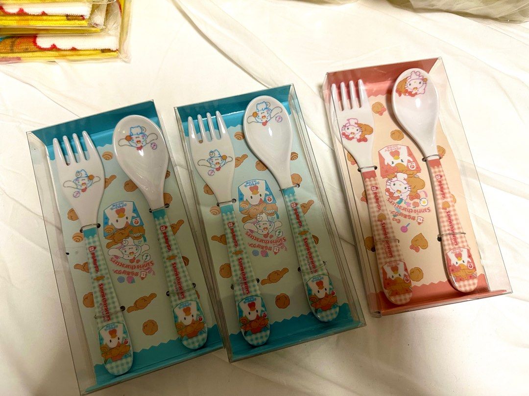 Sanrio lawson collab kuji - Sanrio lunchbox / Sanrio utensils / Sanrio ...