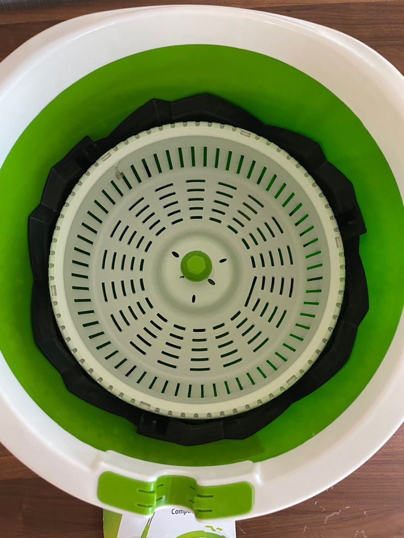 Scotch Brite Single Spin mop bucket and Mop only, Furniture & Home ...