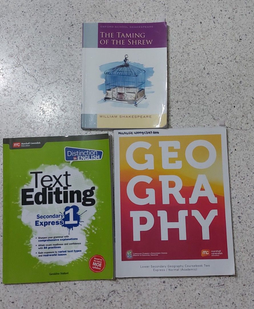 Secondary 1 books., Hobbies & Toys, Books & Magazines, Assessment Books ...