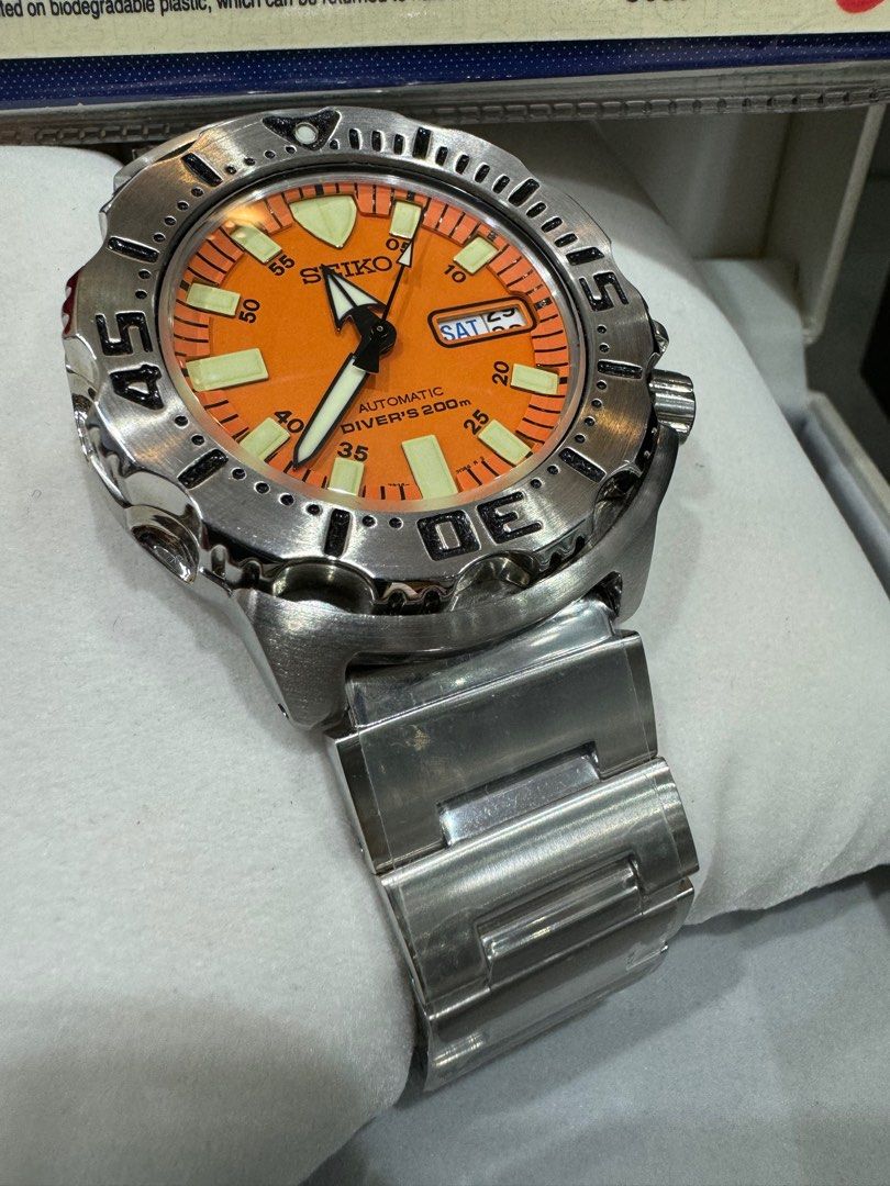 Seiko Orange Monster ( Brand New old Stock ), Luxury, Watches on Carousell