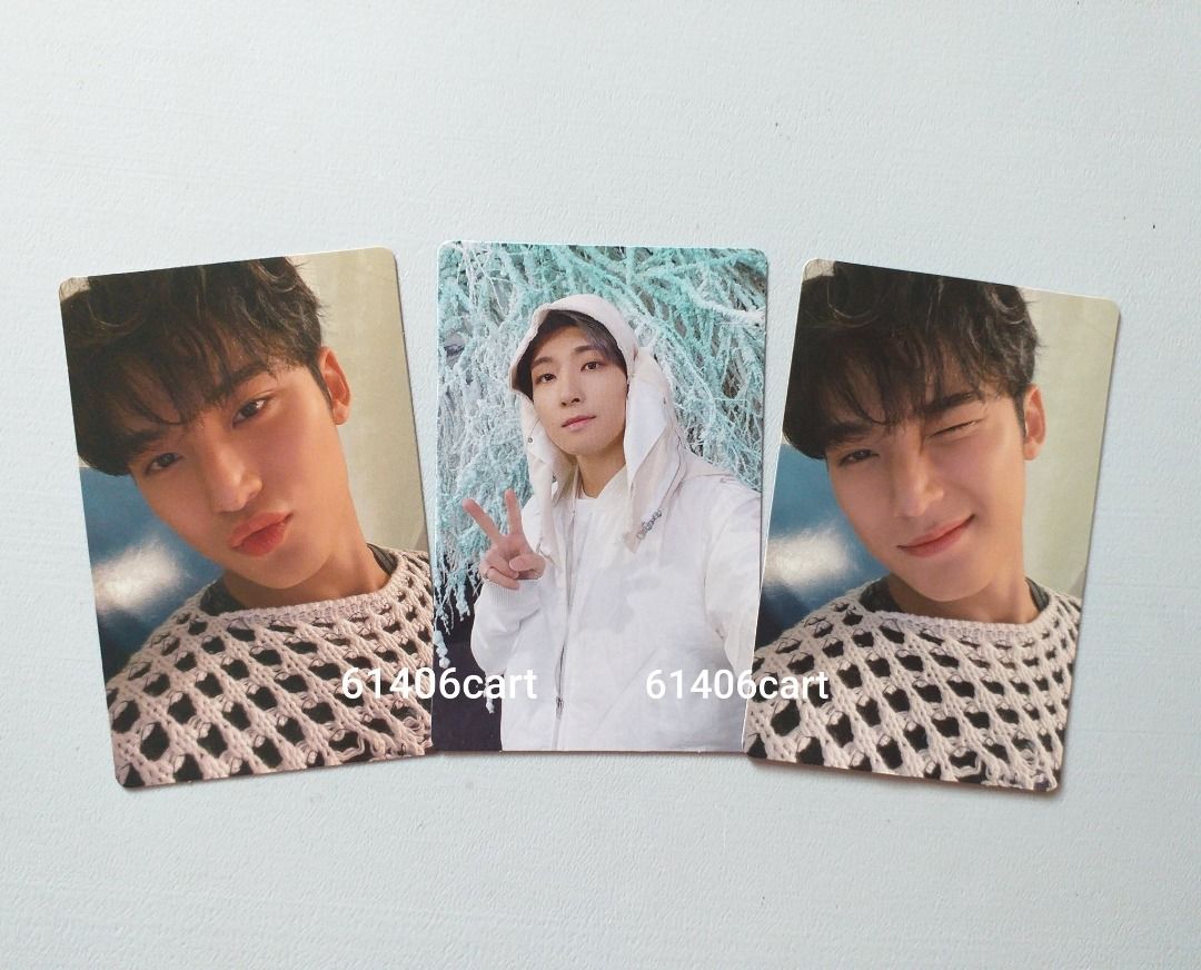 Seventeen Mingyu Wonwoo photocard set (attaca carat version wink noot ...