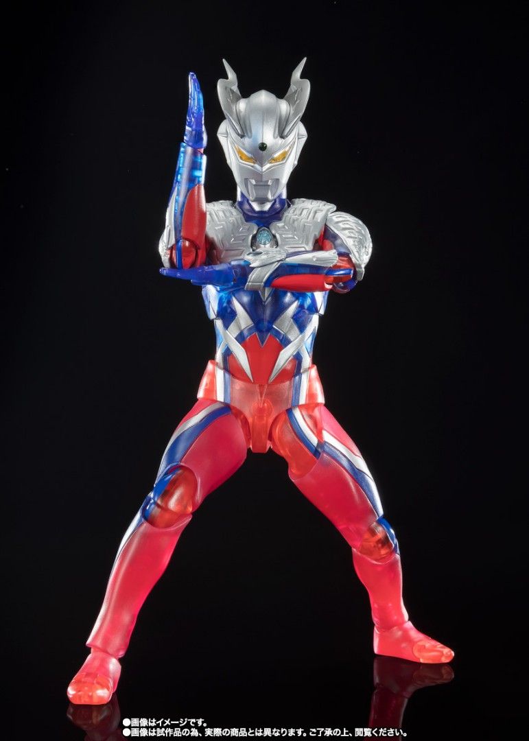 SHF Ultraman Zero Clear Color Ver., Hobbies & Toys, Toys & Games on ...