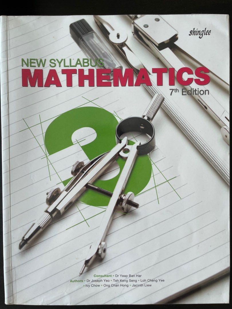 Shinglee Mathematics Textbook (Secondary 3 and/or 4), Hobbies & Toys ...