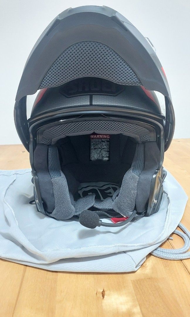 SHOEI Neotec II RESPECT TC5 Modular Helmet with Cardo Packtalk Neo ...