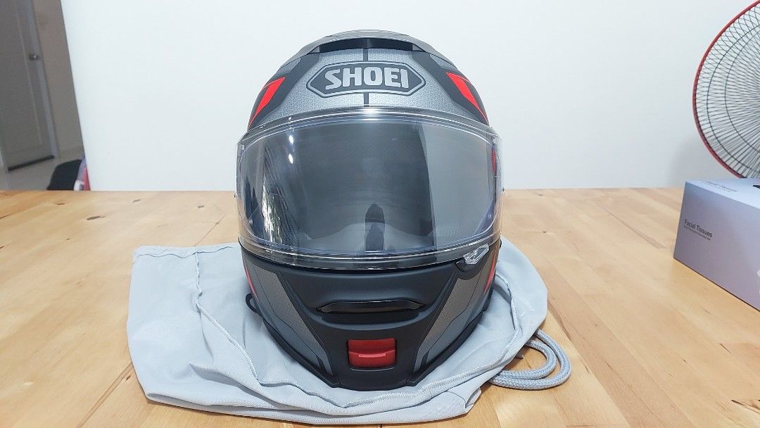 SHOEI Neotec II RESPECT TC5 Modular Helmet with Cardo Packtalk Neo ...