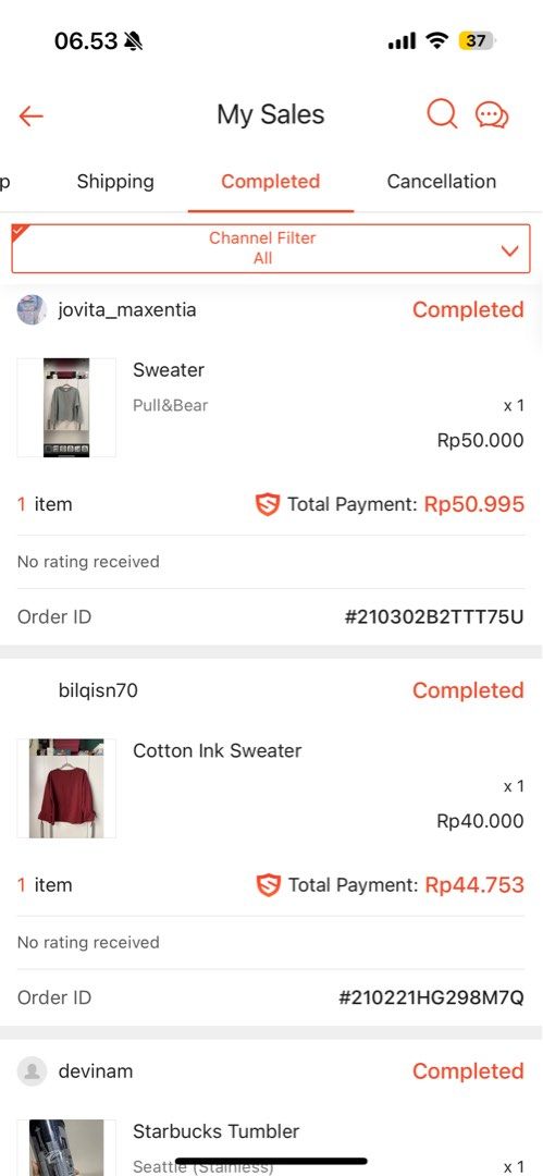 Shopee Sales Part 3, Barang Yang Dicari di Carousell