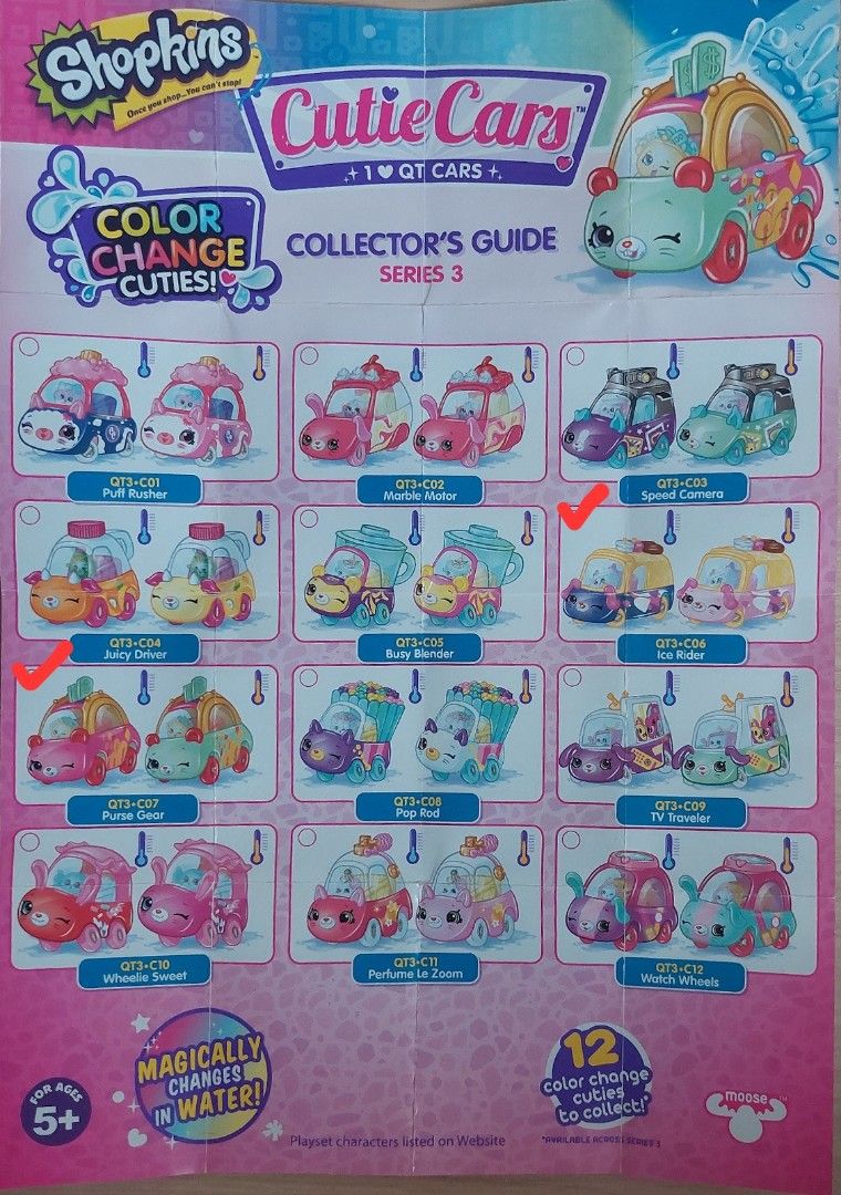 Shopkins Cutie Cars + Display Van!!, Hobbies & Toys, Toys & Games on ...