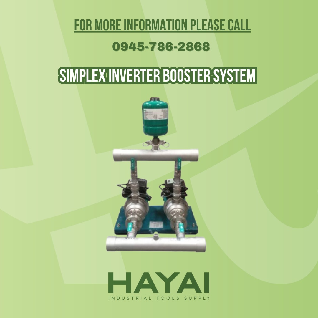 Simplex Inverter Booster System, Commercial & Industrial, Industrial Equipment on Carousell
