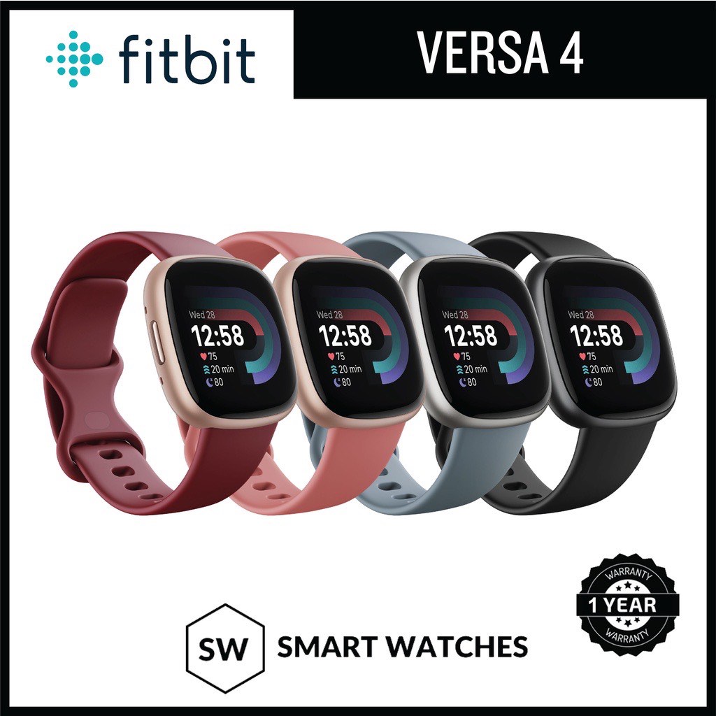 Smartwatch Fitbit Versa 4, Mobile Phones & Gadgets, Wearables & Smart ...