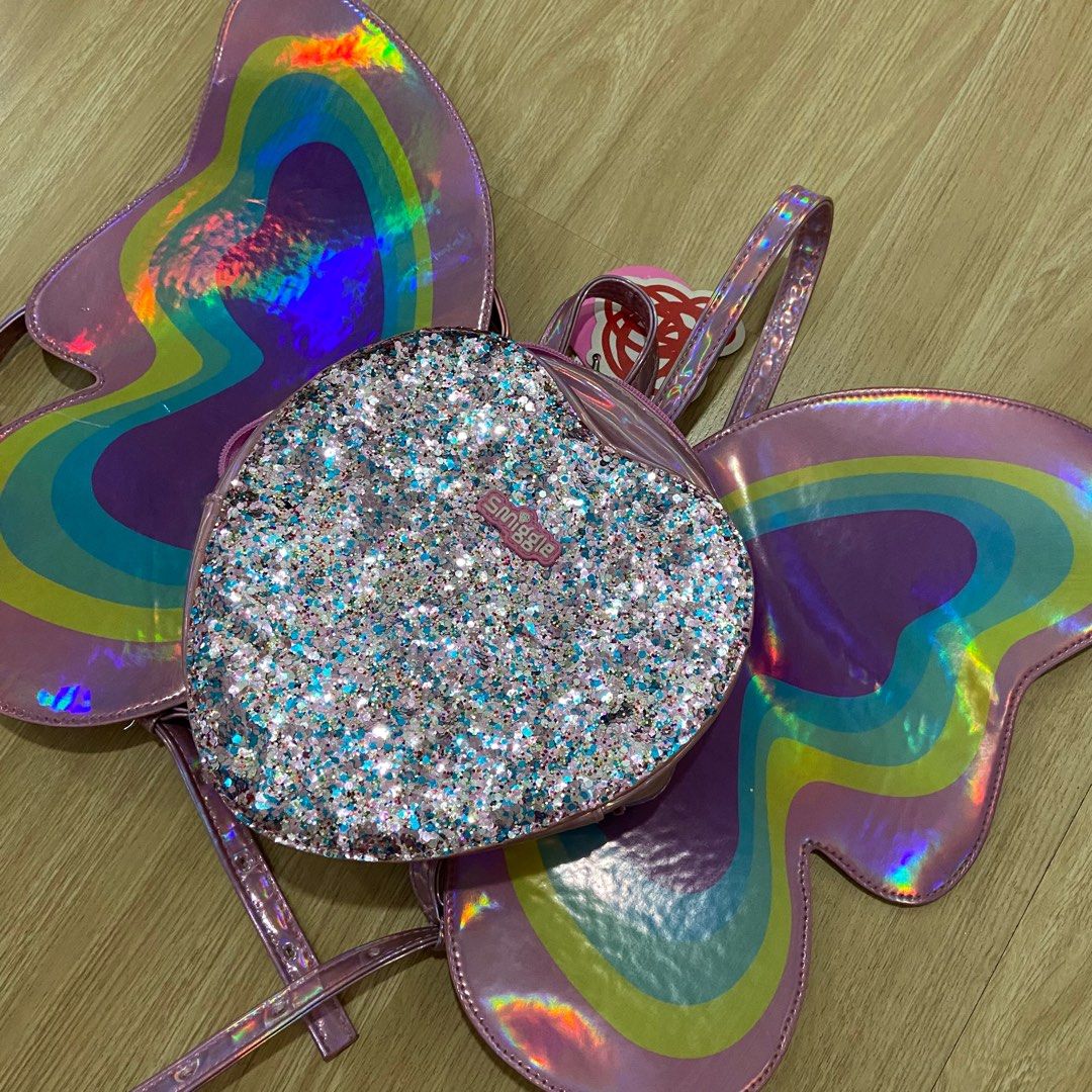 Smiggle Butterfly Back Pack, Babies & Kids, Babies & Kids Fashion on ...