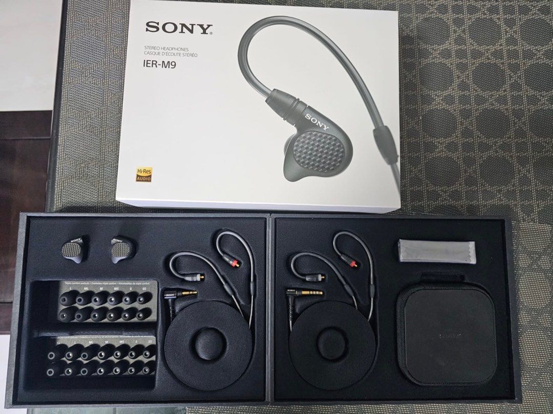 Sony IER-M9 Stereo Headphone, Audio, Headphones & Headsets on Carousell