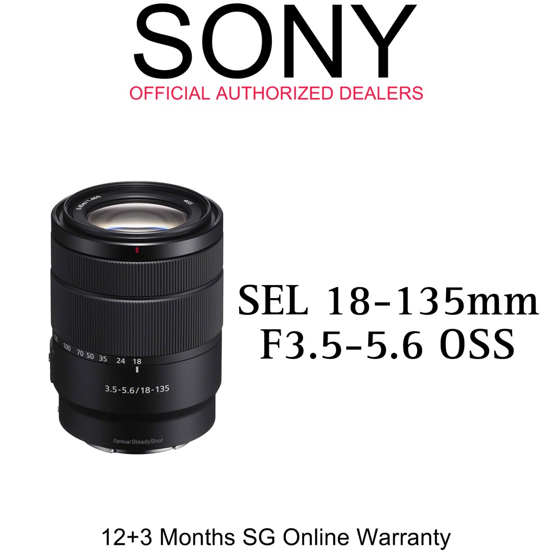 SONY SEL 18-135mm F3.5-5.6 OSS Lens, Photography, Lens & Kits on Carousell