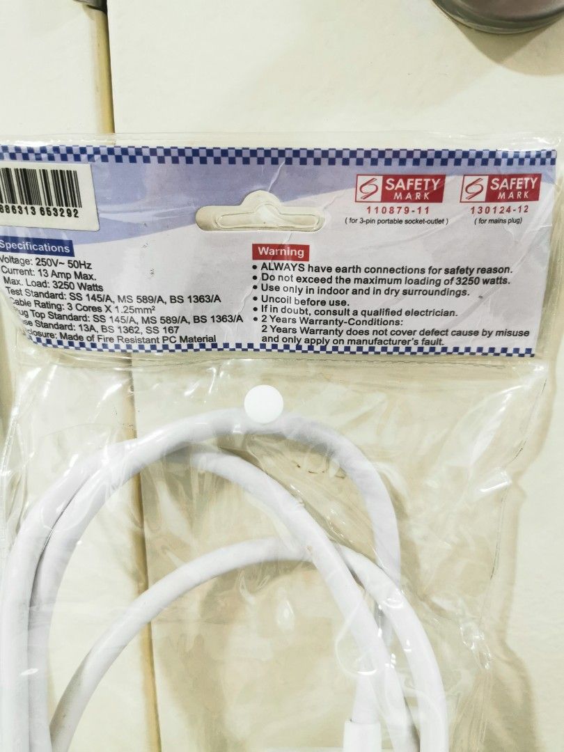 SOUNDTECH Extension Socket, TV & Home Appliances, Electrical, Adaptors ...