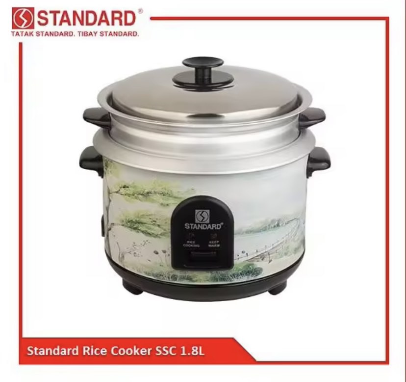 STANDARD SSC 1.8L 10 Cups Rice Cooker, TV & Home Appliances, Kitchen ...
