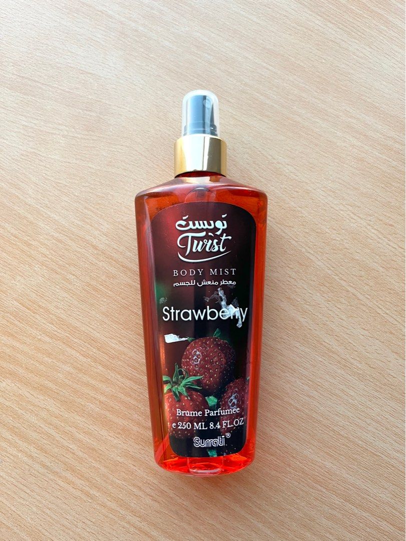 Strawberry Body Mist Perfume, Beauty & Personal Care, Fragrance ...