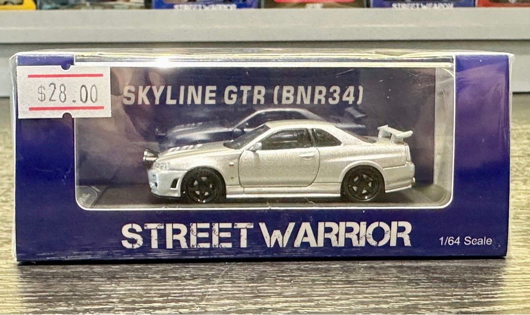 Street Weapon 1/64 Nissan Skyline R34 GT-R Drift version fog lamp ...