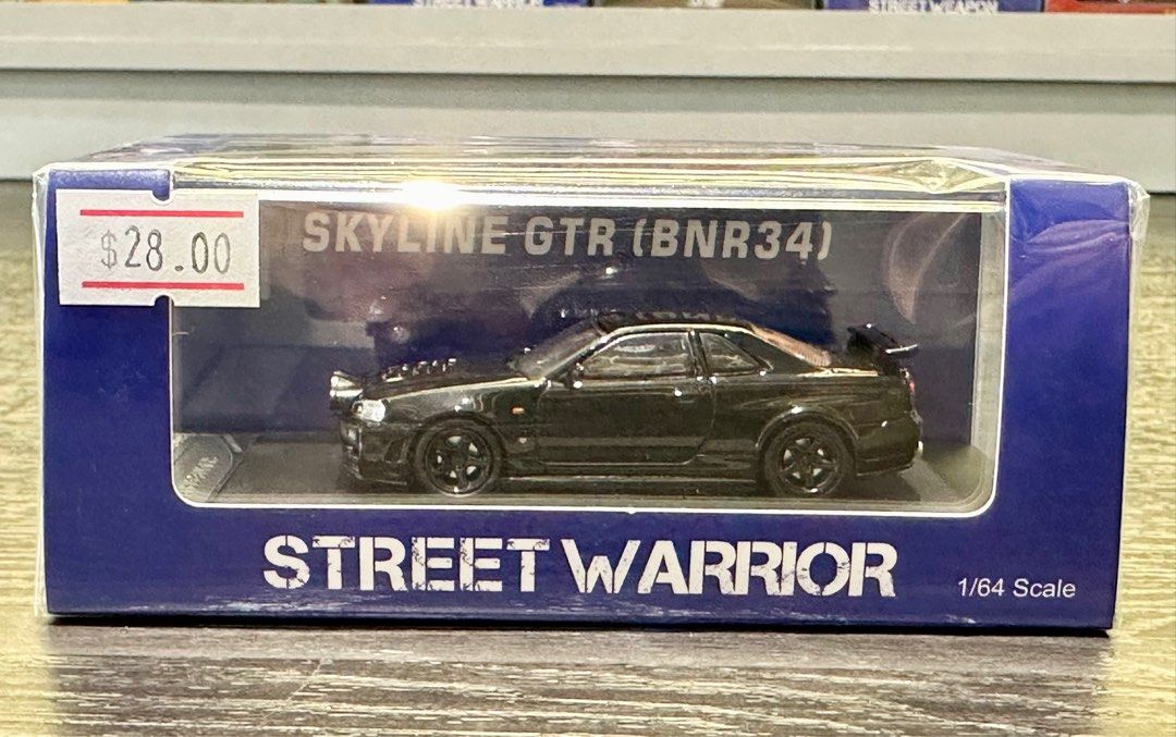 Street Weapon 1/64 Nissan Skyline R34 GT-R Drift version fog lamp ...