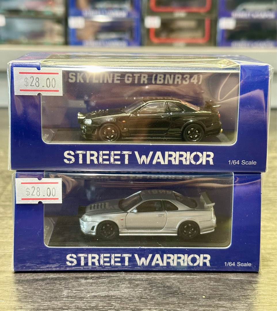 Street Weapon 1/64 Nissan Skyline R34 GT-R Drift version fog lamp ...
