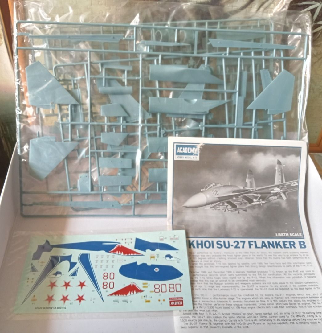 Sukhoi SU-27 Flanker B, Hobbies & Toys, Memorabilia & Collectibles ...