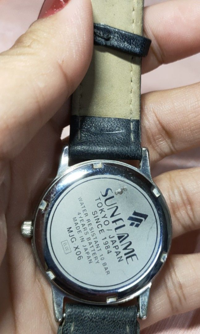 SUNFLAME JAPAN WATCH, Men's Fashion, Watches & Accessories, Watches on ...