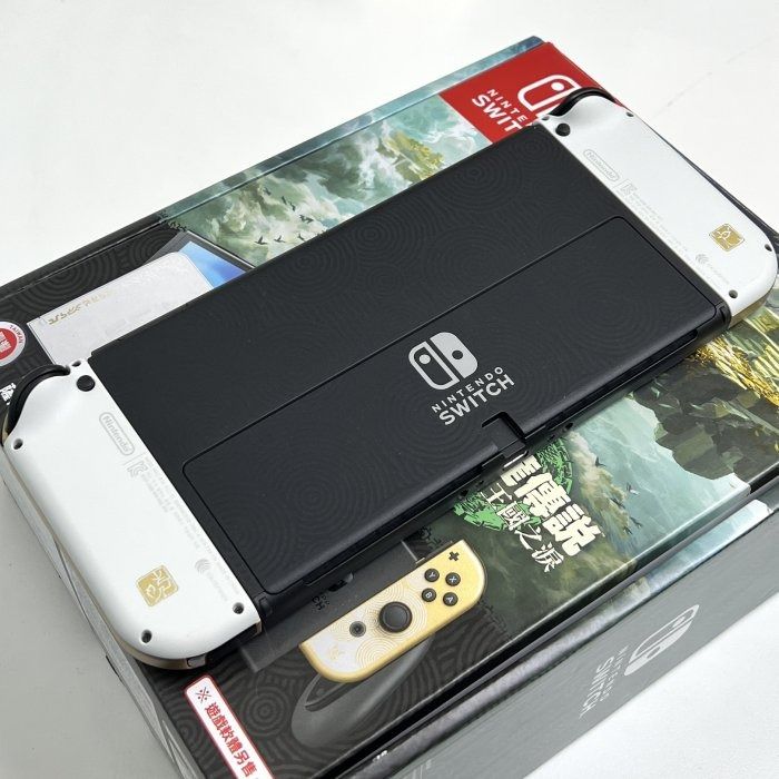【蒐機王】Switch Oled 薩爾達傳說 王國之淚版 主機 95%新 黑色【歡迎舊3C折抵】C5750-6, 電玩遊戲相關, 電玩主機, Nintendo 任天堂在旋轉拍賣