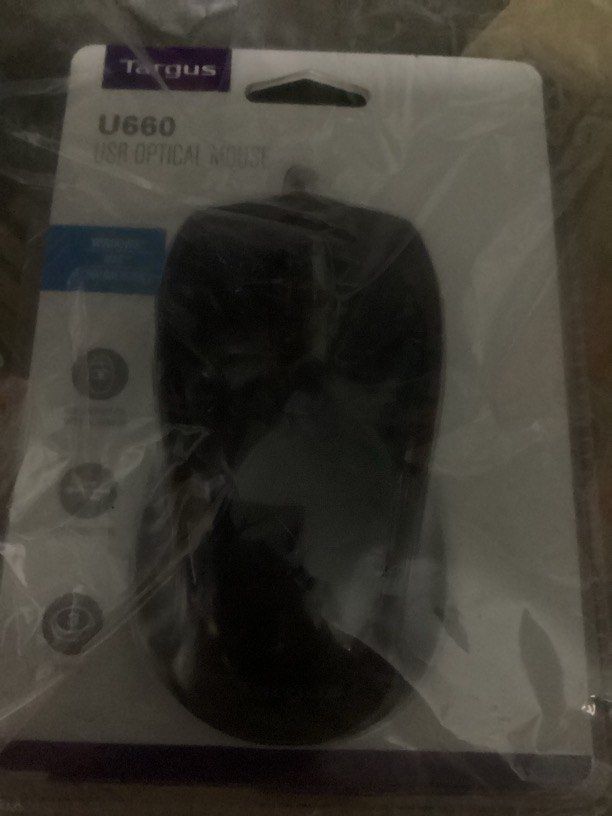 Targus U660 usb wired mouse, Computers & Tech, Parts & Accessories ...
