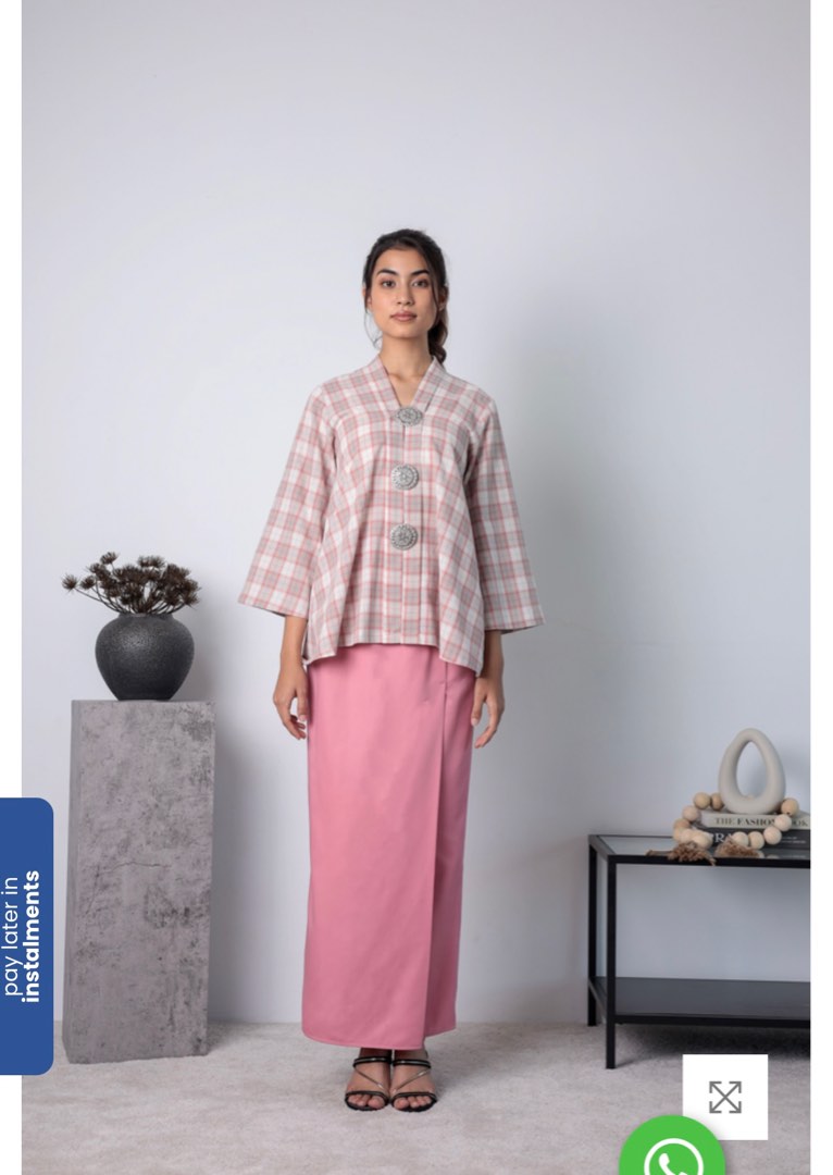 The Bahaman - Kebaya Zakiah, Women's Fashion, Muslimah Fashion, Baju ...