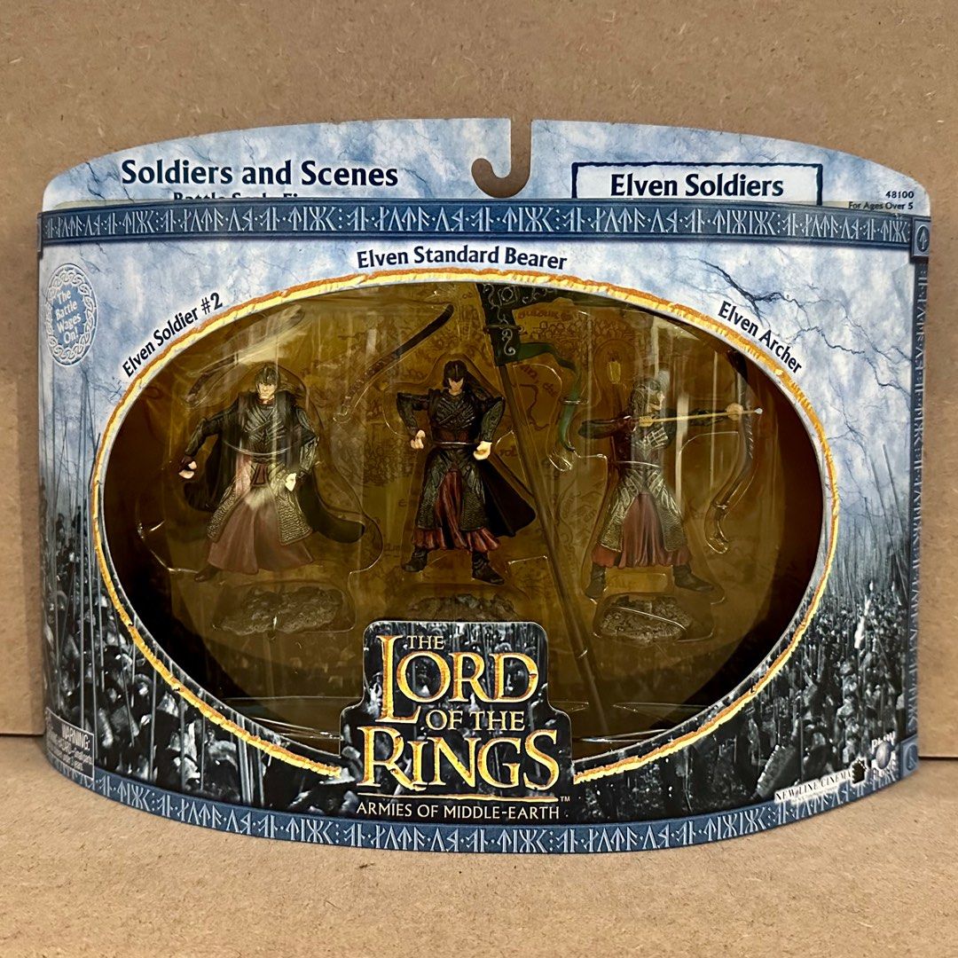 The Lord of the Rings LOTR Armies of Middle-Earth Elven Soldiers Set ...
