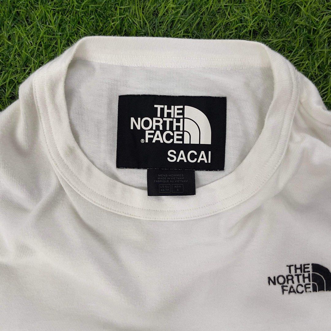 THE NORTH FACE x SACAI, Men's Fashion, Tops & Sets, Tshirts & Polo ...