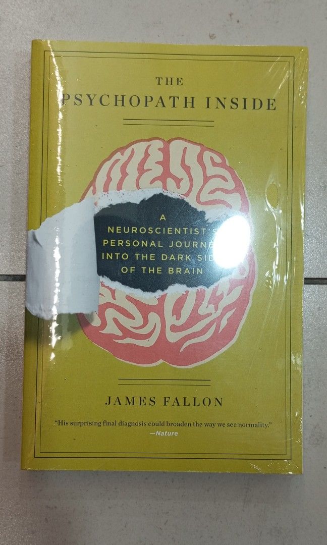 The Psychopath Inside James Fallon, Buku & Alat Tulis, Buku di Carousell