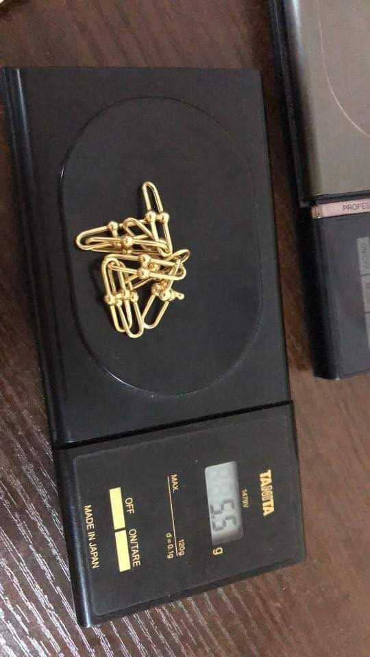 Tiffany Style Gold Hardware Bracelet, Women's Fashion, Jewelry ...