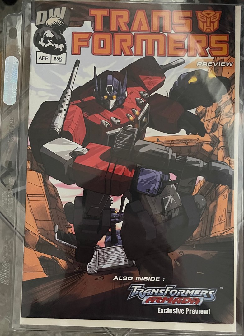 Transformers Exclusive Armada Preview Comic Book, Hobbies & Toys, Books ...