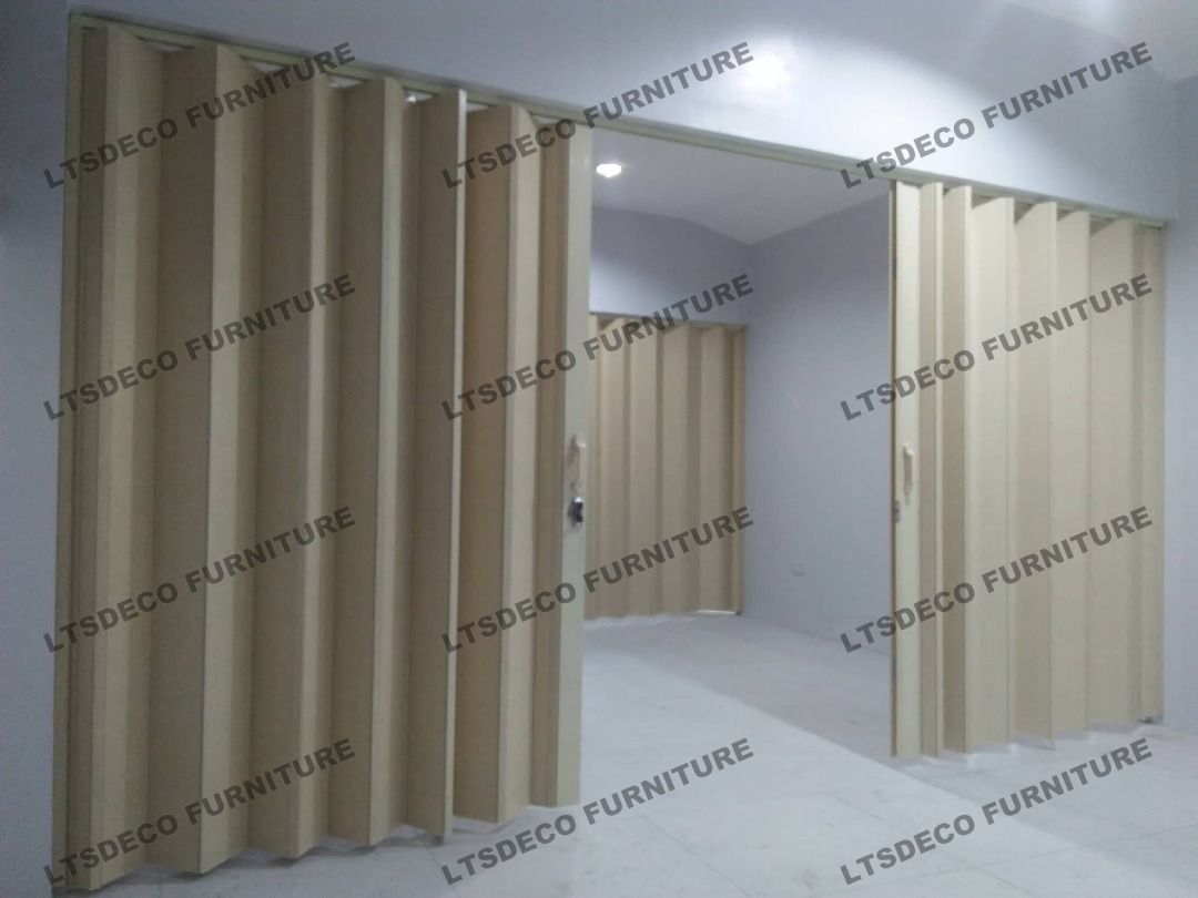 TWO-WAY PVC ACCORDION OFFICE PARTITION, Furniture & Home Living, Office Furniture & Fixtures on ...