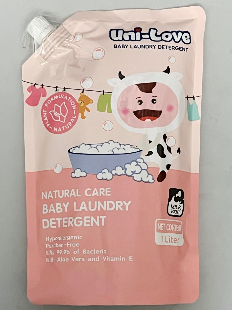 UniLove Baby Laundry Detergent 1L (Milk Scent), Babies & Kids, Bathing & Changing, Other Baby ...