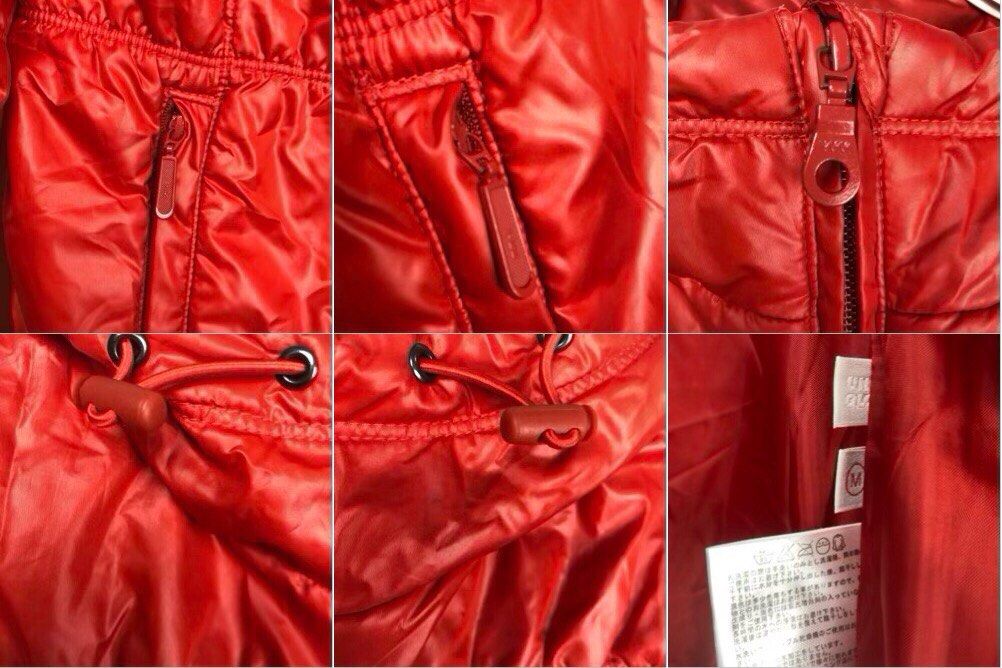 Uniqlo Red Hooded Puffer Jacket Coat, Women's Fashion, Coats, Jackets ...