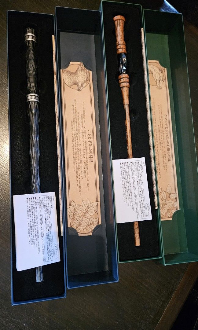 Universal Studios japan Harry potter interactive wand, Hobbies & Toys ...