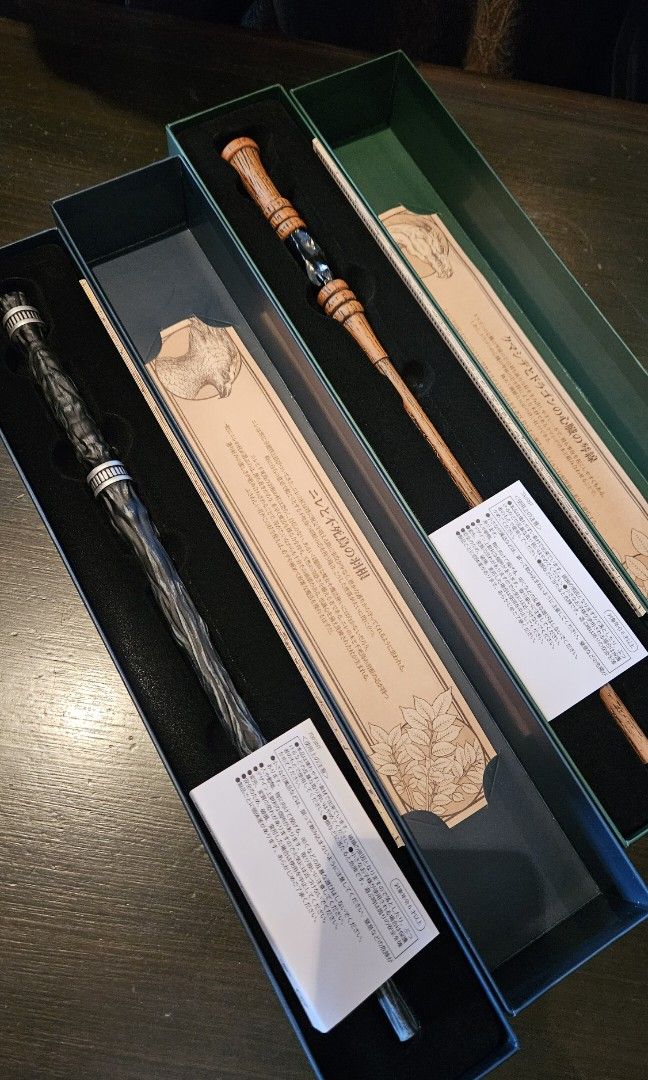 Universal Studios japan Harry potter interactive wand, Hobbies & Toys ...