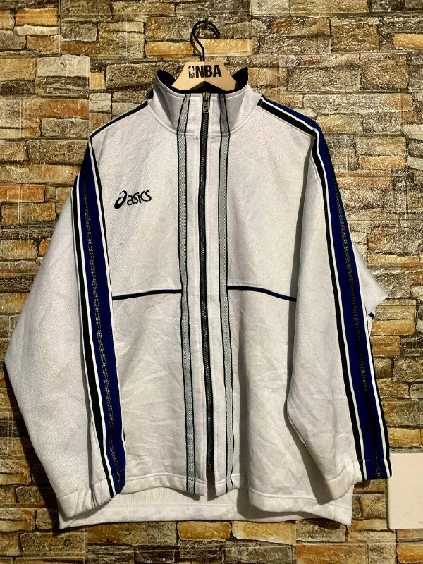 VINTAGE ASICS Track Suit Jacket, Men's Fashion, Coats, Jackets and ...
