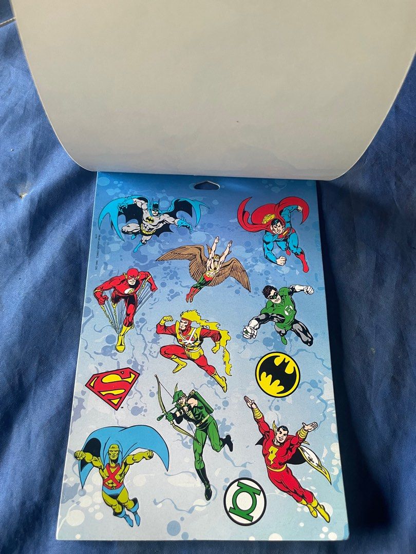 Vintage DC marvel sticker book, Hobbies & Toys, Books & Magazines ...
