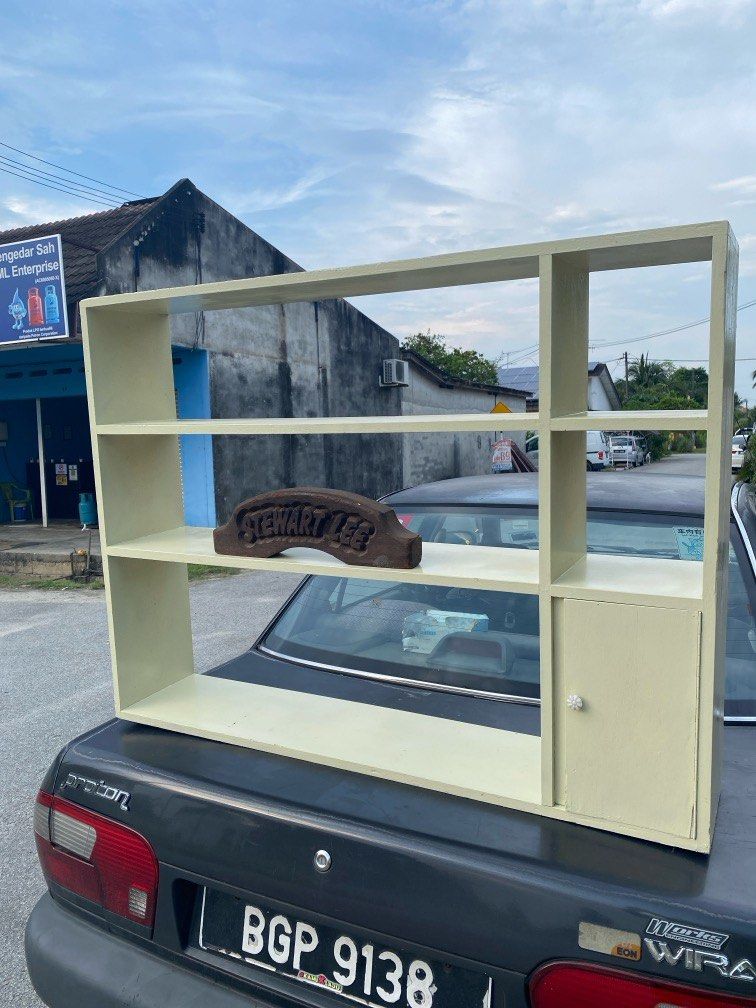 Vintage display rack ( solid wood ) fully restored ( about 45 x 33.5 x ...
