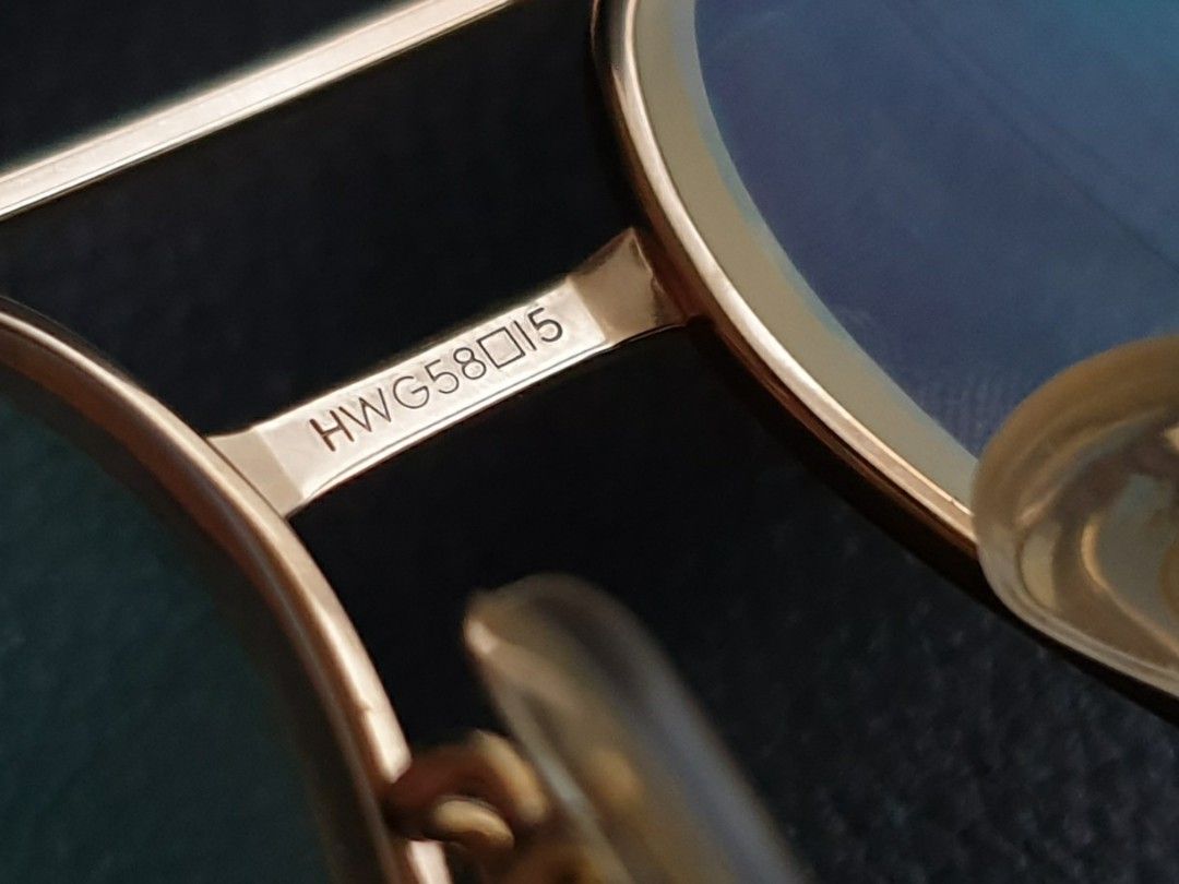 Vintage Hoya Aviator Eyeglass Frame, Men's Fashion, Watches ...