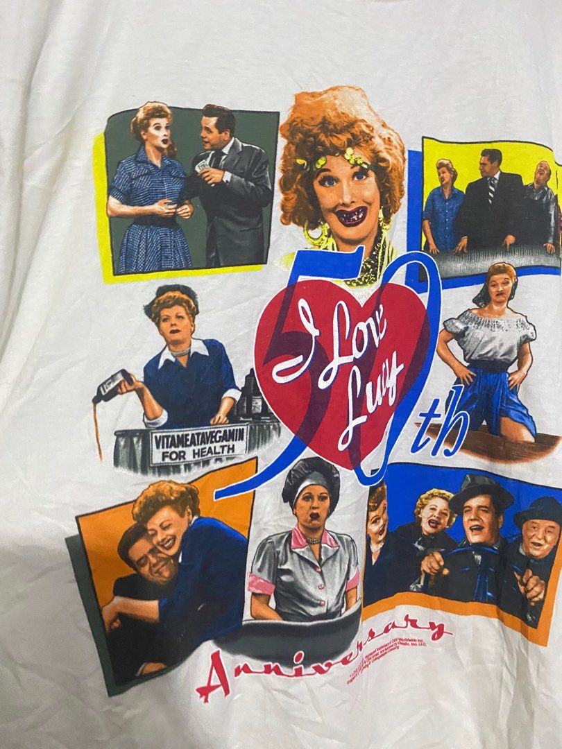 Vintage I love Lucy, Men's Fashion, Tops & Sets, Tshirts & Polo Shirts ...