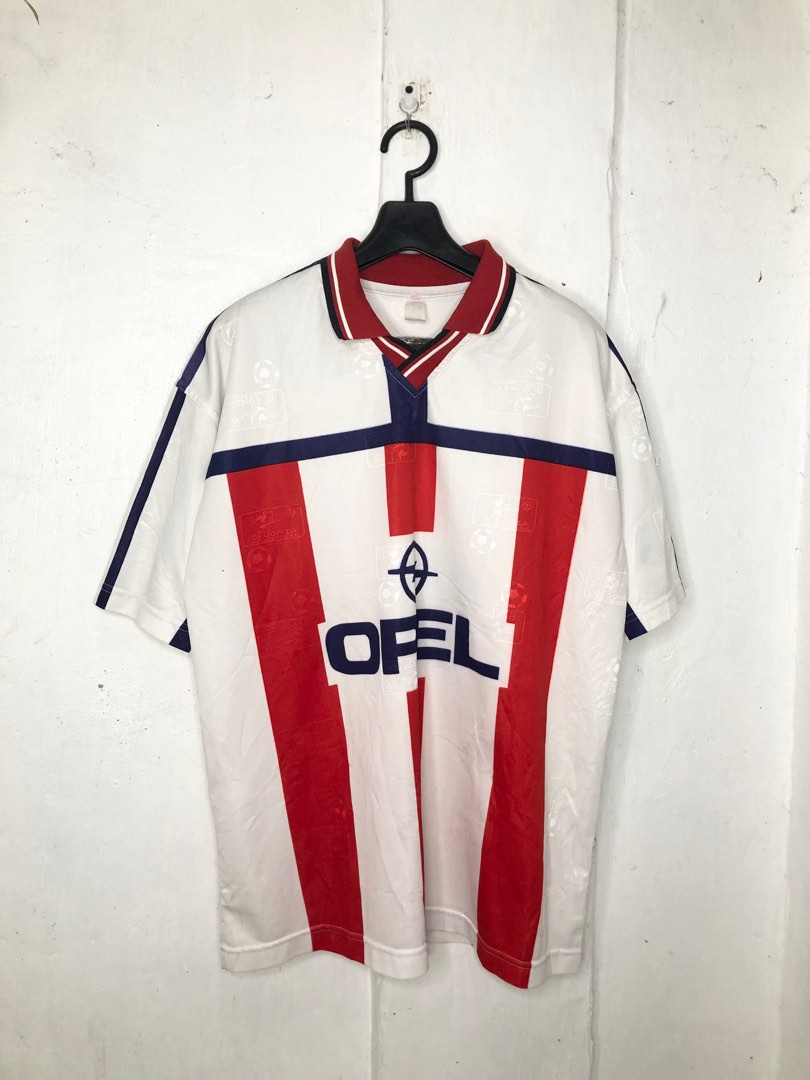 Vintage Opel Soccer Jersey, Men's Fashion, Tops & Sets, Tshirts & Polo ...