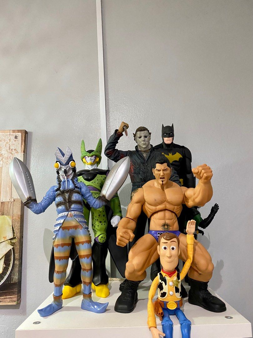 Vintage Toys Combo Big Size Scale Michael Myers Batman Cell Hobbies And Toys Collectibles