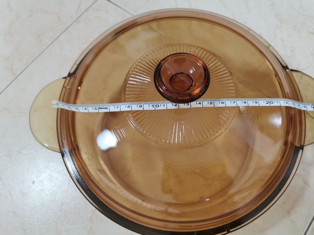 Visions Glass Cookware Casserole Corelle Pot 3.25 litre, Furniture ...