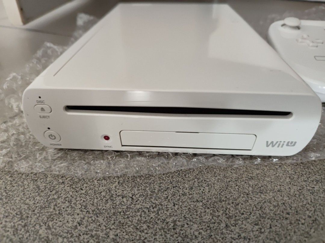 White Wii U jap console (modded), Video Gaming, Video Game Consoles ...