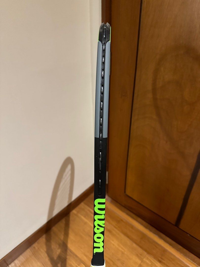 Wilson Blade 98 V7 Tennis Racket, Sports Equipment, Sports & Games ...